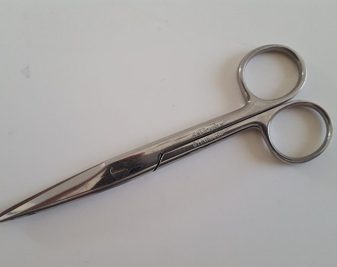 Vintage 1960's Boker USA Stainless Steel Surgical Scissors 5 3/8" - Etsy