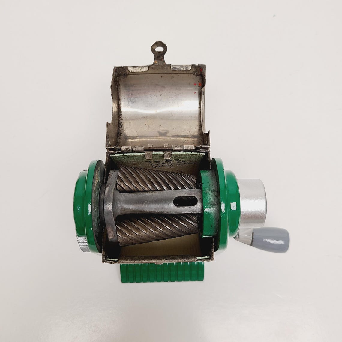 Vintage 1940s Dexter Pencil Sharpener: Restored/repainted APSCO Model B ...