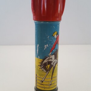 Vintage Circa 1955 Hipco "rodeo" Flashlight W/siren Made in USA With ...