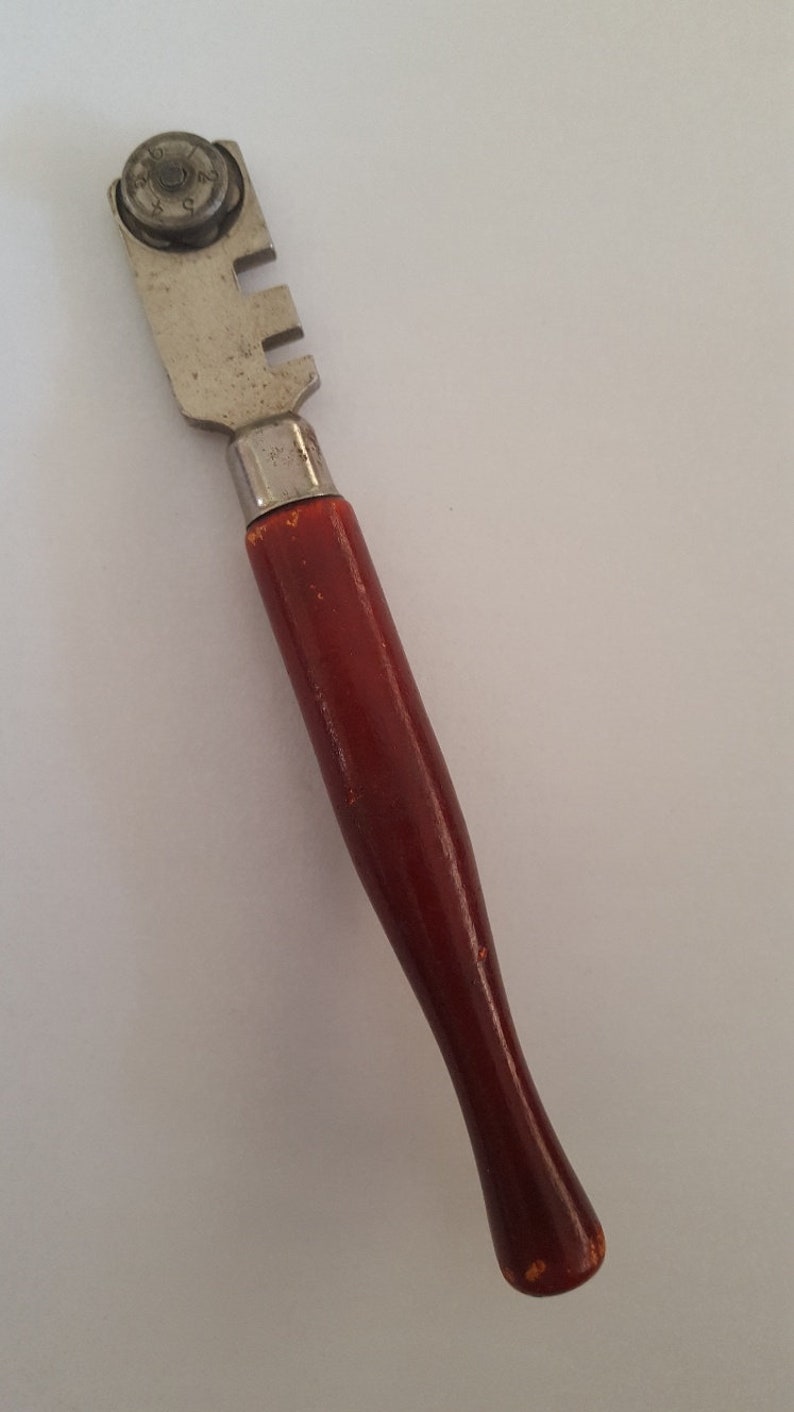 Vintage West German Made Six Wheel Steelcraft Glass Cutter - Etsy