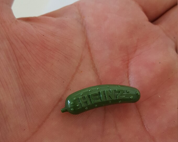 Vintage Heinz 57 Plastic Pickle Pin, Advertising Giveaway Patterned ...