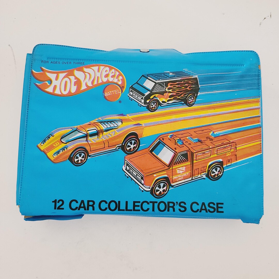 Vintage 1975 Hot Wheels Vinyl 12-car Collector's Case - Etsy