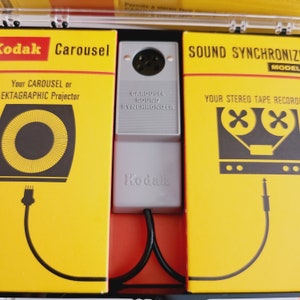 Vintage Late 1960's Kodak Carousel Sound Synchronizer Model 2 No.b66 for Use With Slide ...