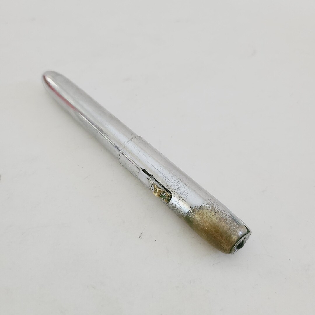 Vintage 1950's Ray-o-vac Penlight, Sliding Switch to Turn on Flashlight ...