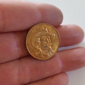 Vintage Circa 1970 Husky Oil Co Promotional Collector Coin Buffalo Bill ...
