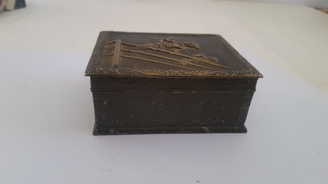 Vintage Japanese Cigarette Box, Made in Japan Early 1930s, World's Fair ...