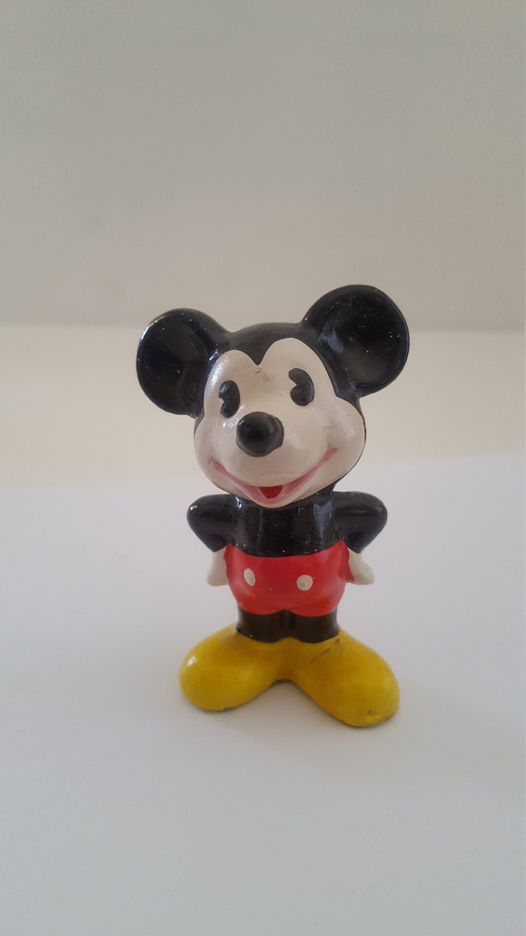 Vintage 1960's-1970's Bisque Ceramic Pie Eyed Mickey - Etsy