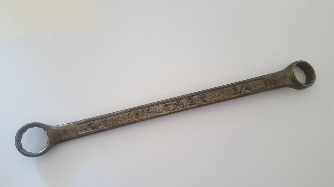 Vintage 1945-1948 Plvmb (plomb) Tools Wrench No.1139 Star Point 3/4 and ...