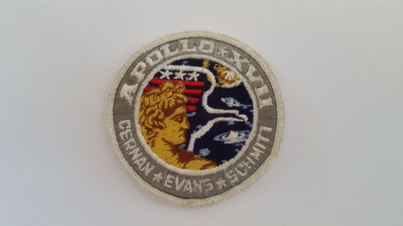 Vintage circa 1972 Original Apollo XVII NASA logo emb… - Gem