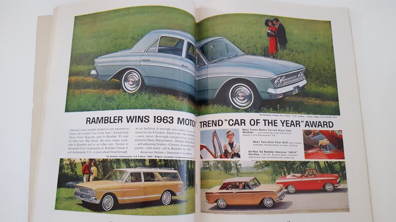 Vintage 1963 55th Annual Chicago Auto Show at Mccormick Place - Etsy