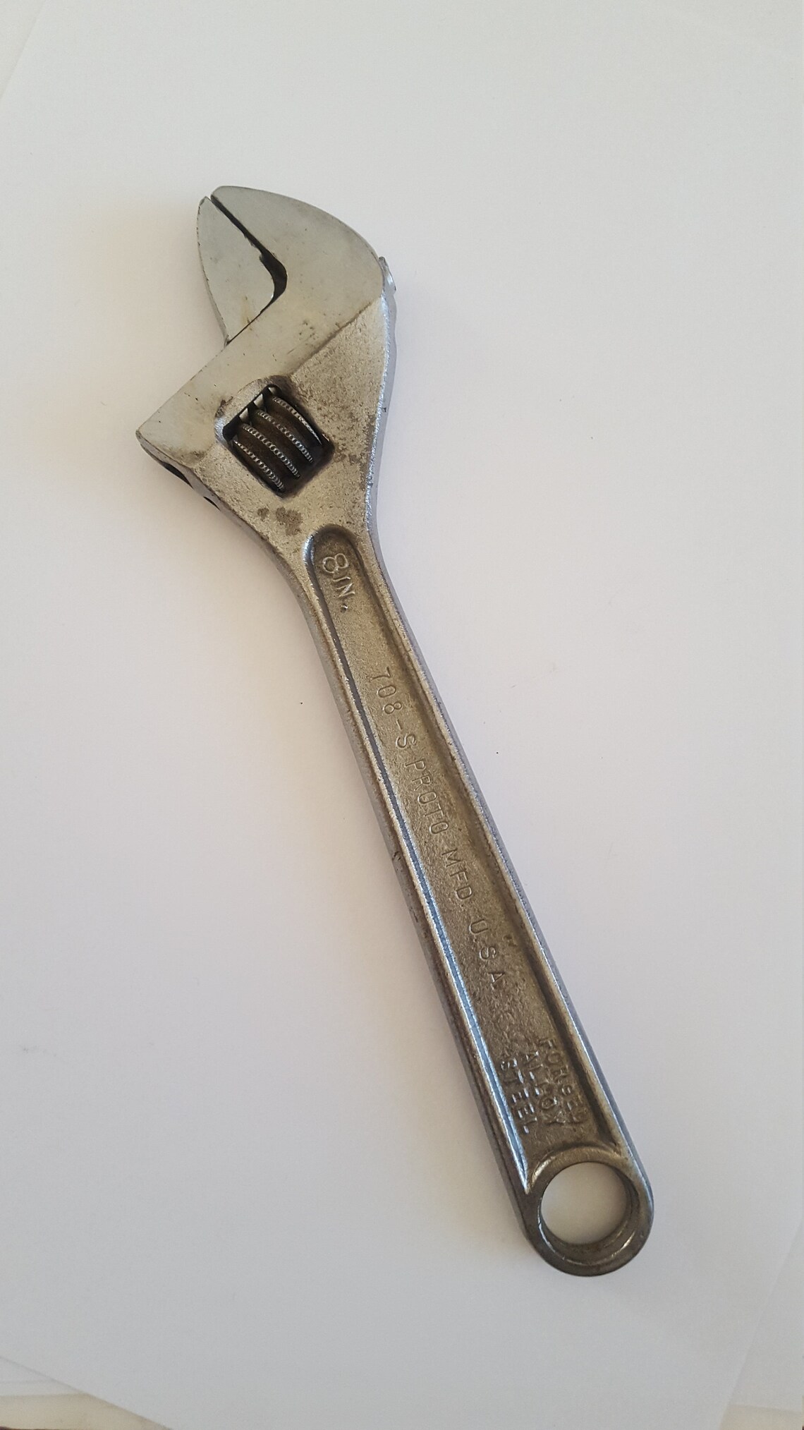 Vintage circa 1960 Proto Tools 708-S adjustable wrench 8. | Etsy