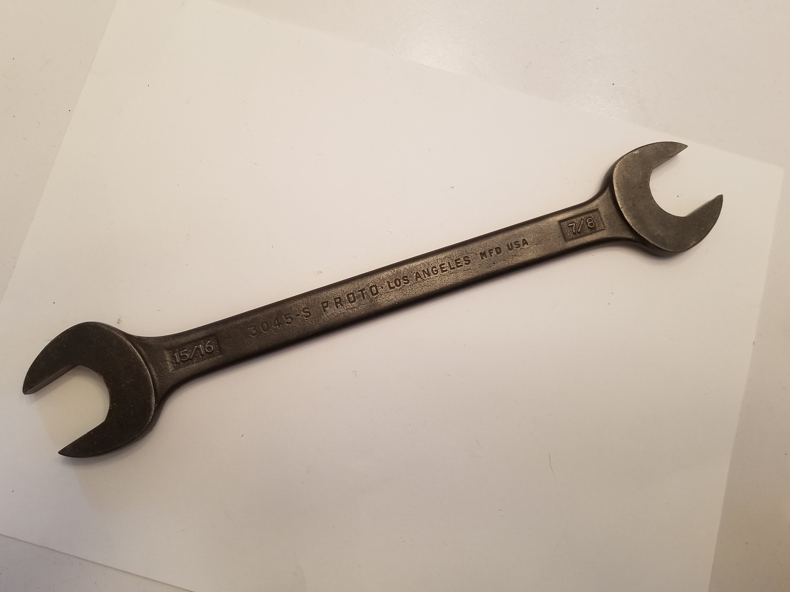 Vintage 1950's Proto Tools Box Wrench 3045 S 7/8 - Etsy