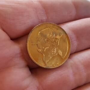 Vintage Circa 1970 Husky Oil Co Promotional Collector Coin Buffalo Bill ...