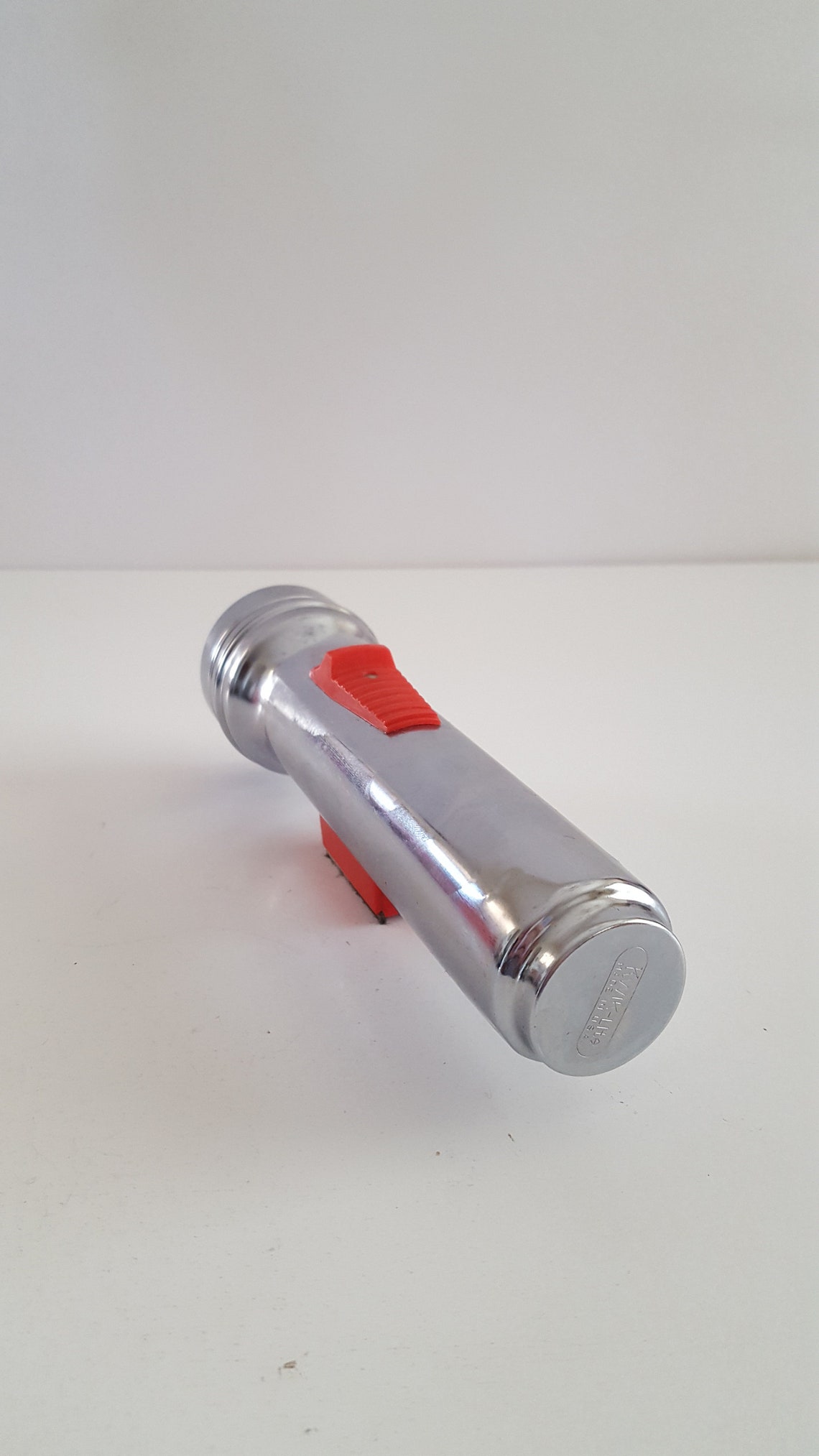 Vintage 1950s Kwik-lite Chrome Flashlight With Magnet - Etsy