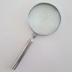 Vintage 60's Japanese Magnifying Glass Brass Frame and - Etsy