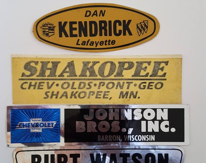Dealer Decals, Car Dealership Decal, Car Decals, Decals for Dealers ...