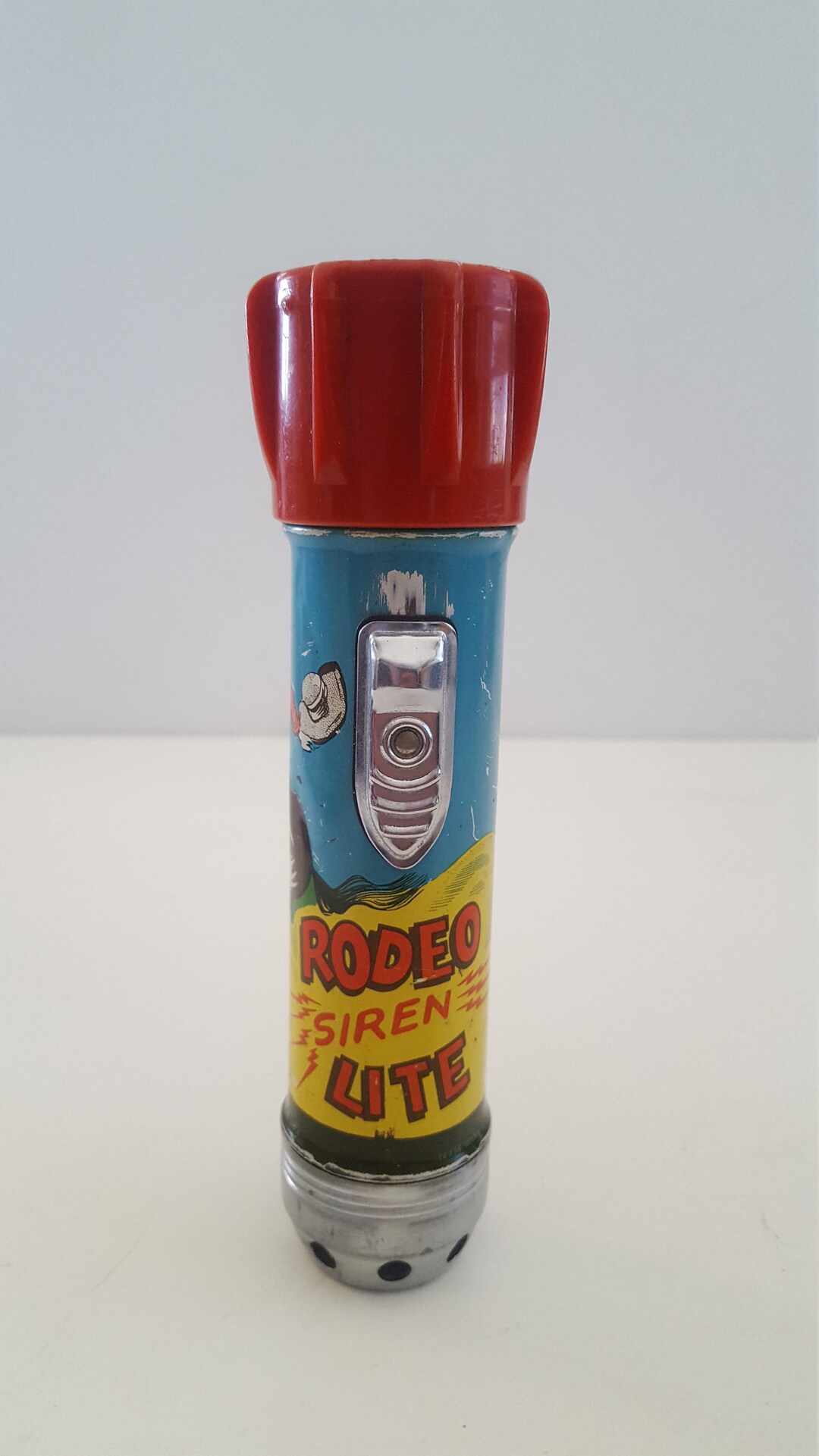 Vintage Circa 1955 Hipco "rodeo" Flashlight W/siren Made in USA With ...