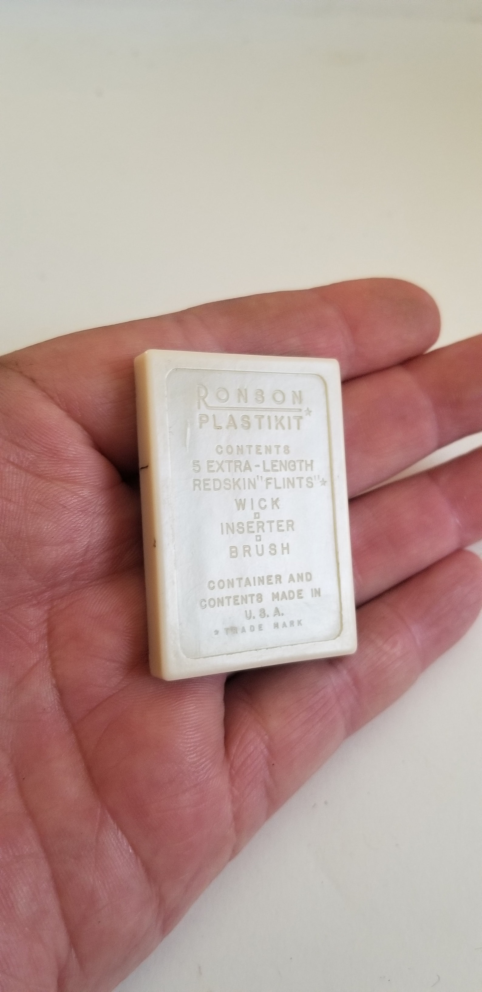 Vintage Circa 1945 Ronson Lighters Accessories "plastikit" Wicks, but ...
