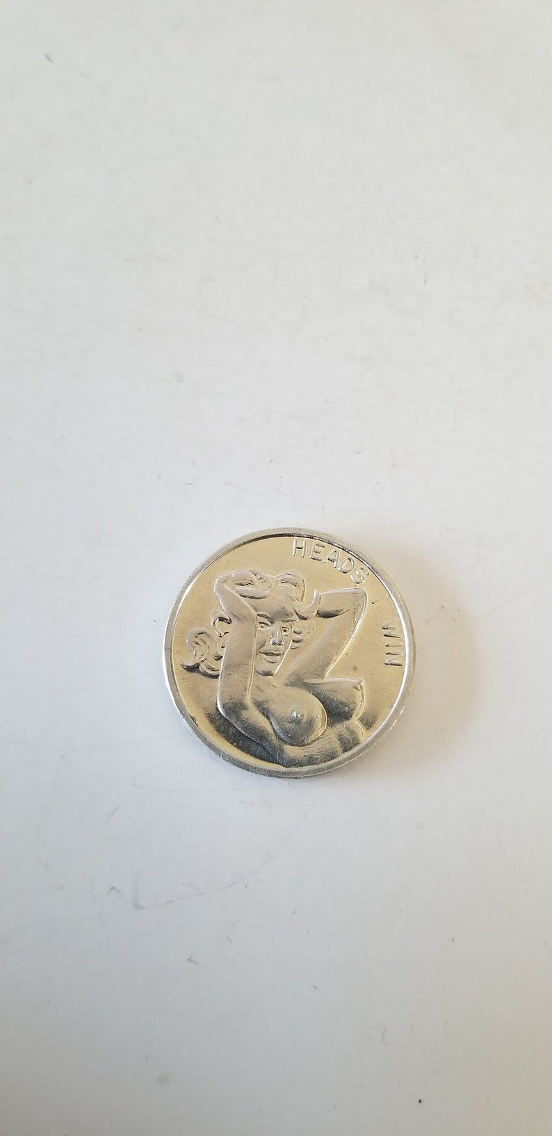 Vintage Novelty Coin Aluminum Heads I Win Tails You Lose. - Etsy