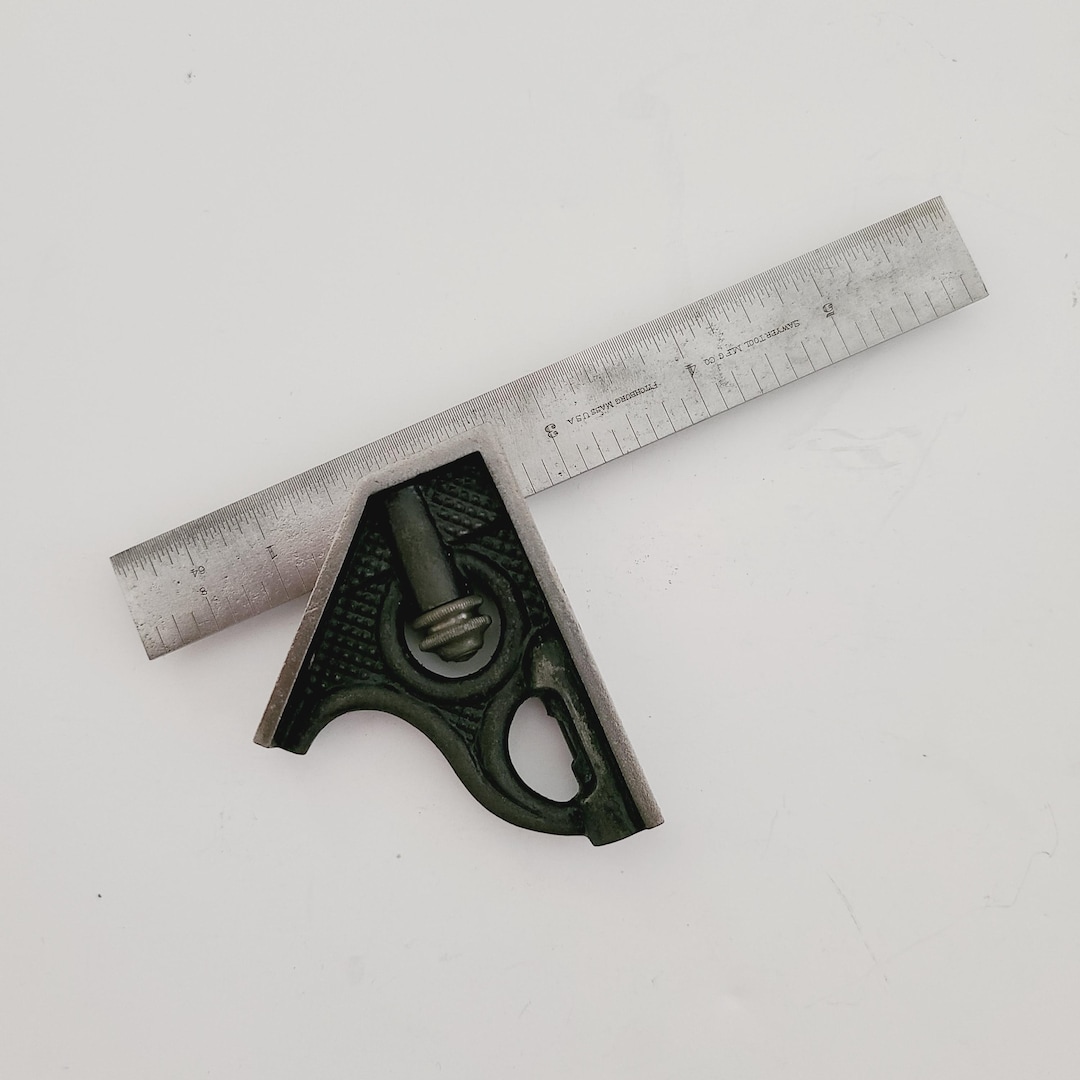 Antique Sawyer Tool Combination Square: 1900s Machinist Tool, 6 Inch - Etsy