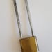 Vintage Slaymaker Brass Long Shackle Bicycle Padlock With Key, 1950's ...