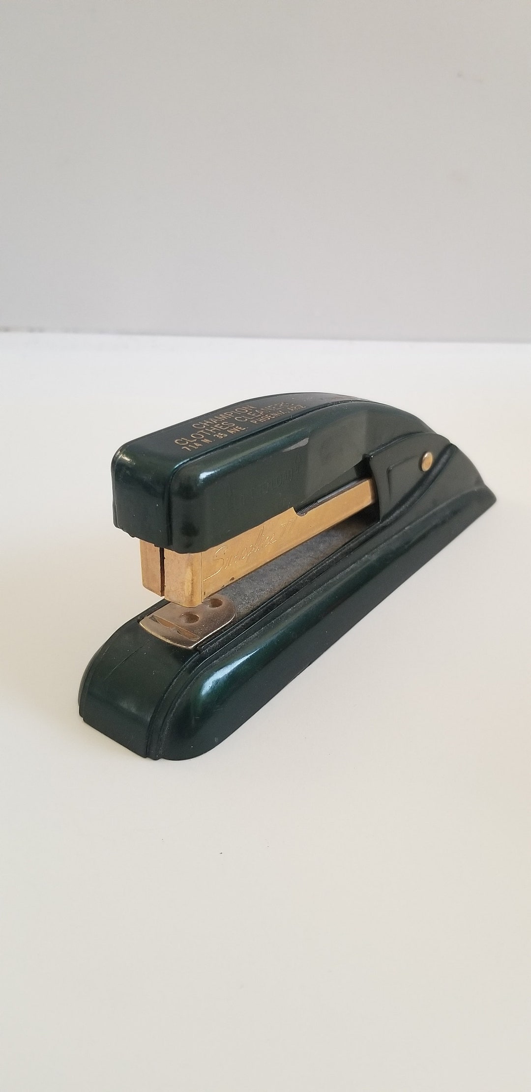 Vintage Late 1950's Swingline 77 Advertising Stapler Champion Clothes ...