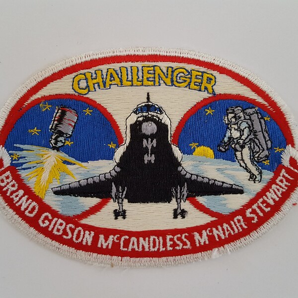 Space Shuttle Challenger Patch - Etsy