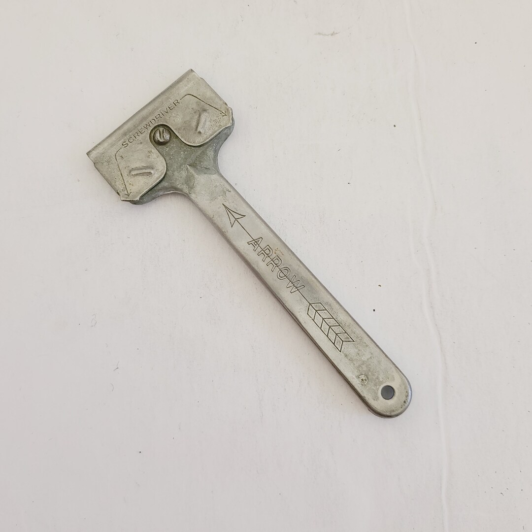 Vintage Circa 1950's "arrow" Scraper. Works With Utility Razor Blades ...