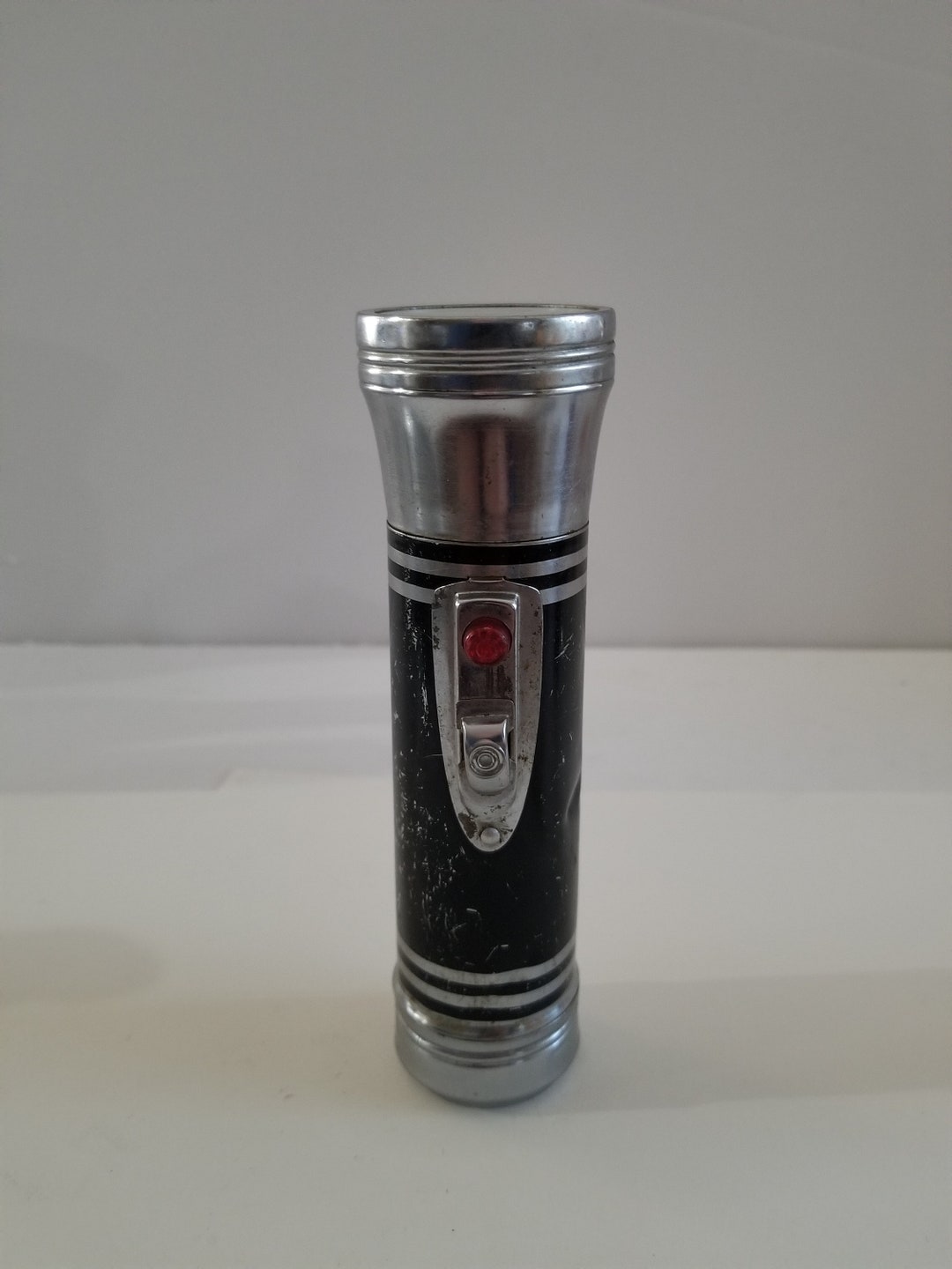 Vintage Circa Late 1960's "abc" 2 D Cell Flashlight With Signal Button ...