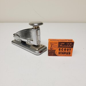 Vintage Ace Scout Stapler Model 202: 1930s Office Supply - Etsy