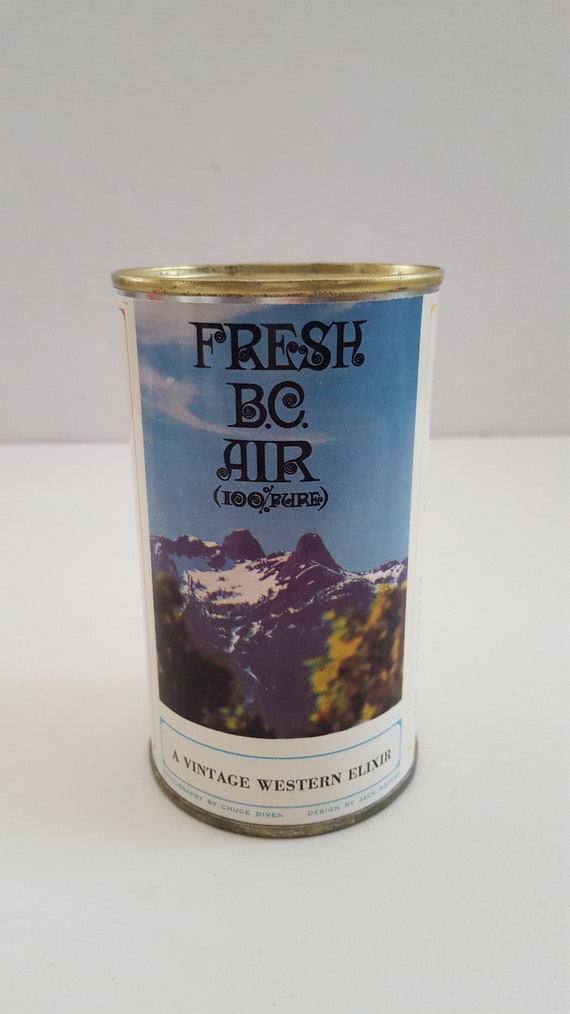 Vintage Circa 1970's Novelty Can of fresh B.C. - Etsy
