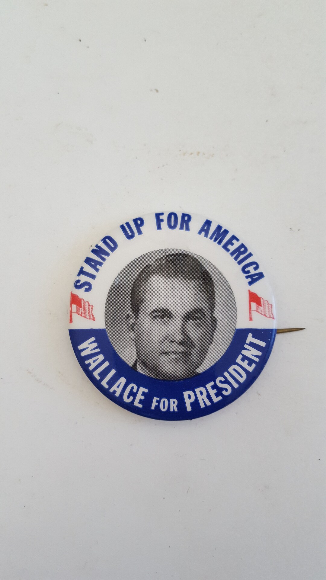Vintage Circa 1964 or 1968 Presidential Campaign Button Stand up for ...