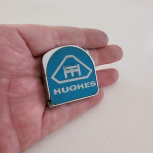 Vintage 1960s Hughes Tool Co. Tape Measure: Art Deco Advertising - Etsy