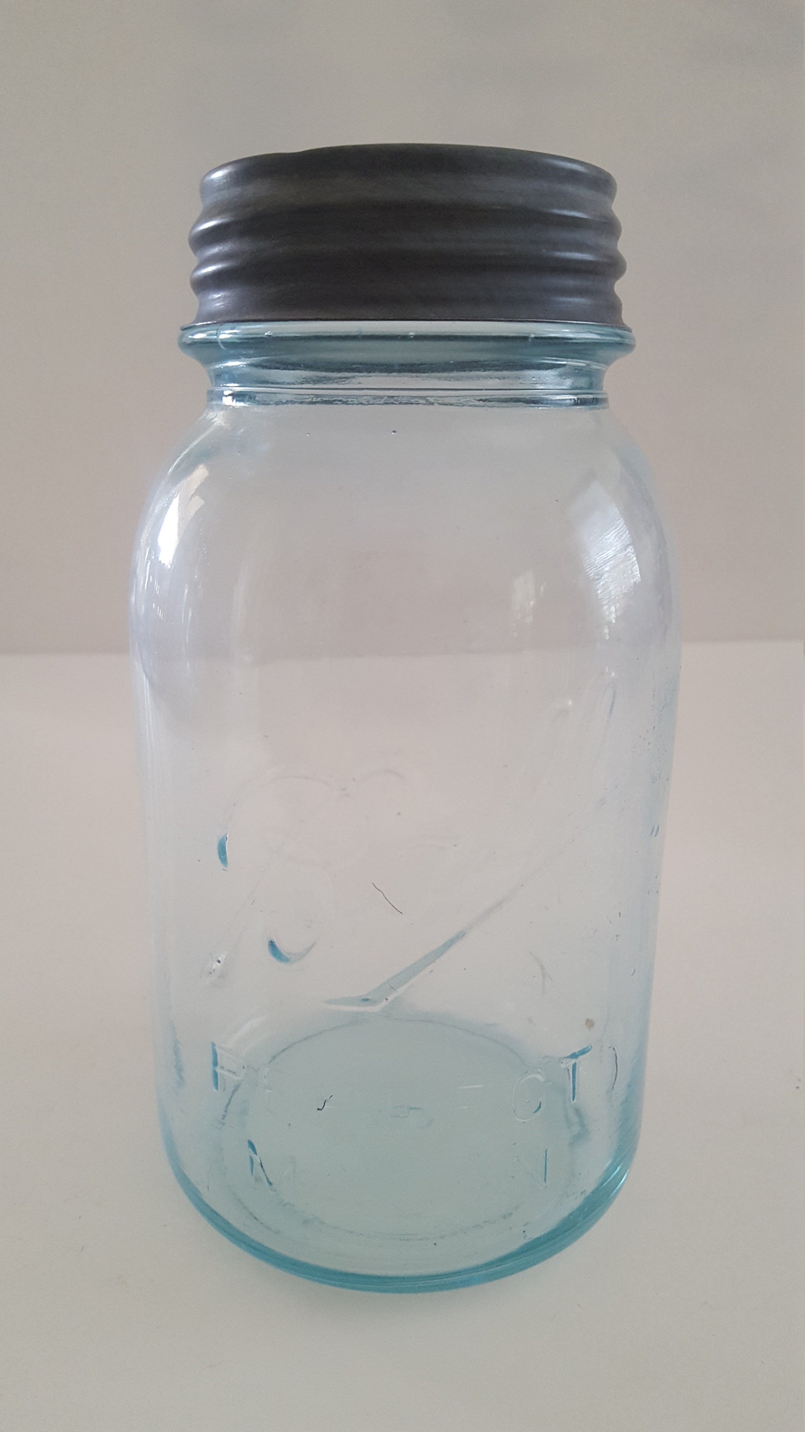 Antique Circa 1910 Ball Perfect Mason Jar Zinc - Etsy
