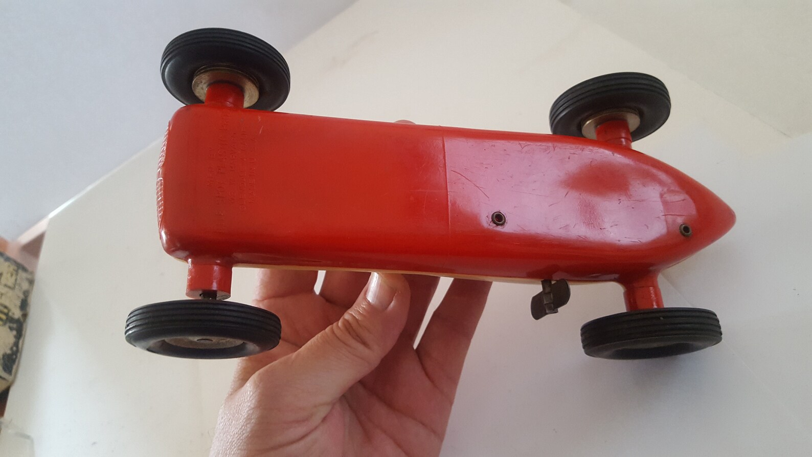 Vintage Circa 1950's Rite Spot Plastic Products Windup Clockwork Toy ...