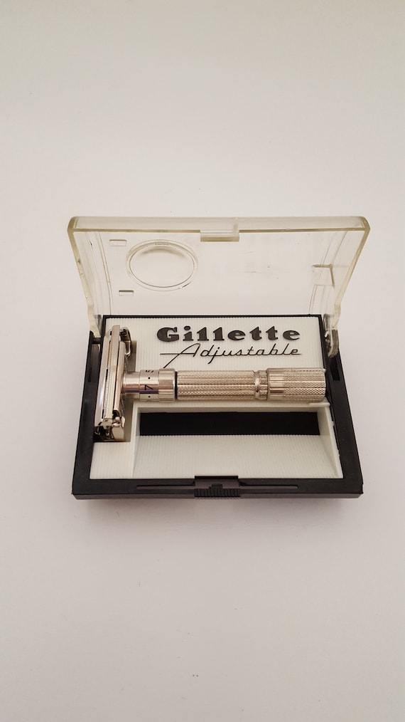 Vintage Gillette Fatboy Safety Razors