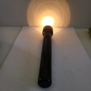 Vintage Circa 1990's Maglite Black Color Aluminum Flashlight, Accepts 3 ...