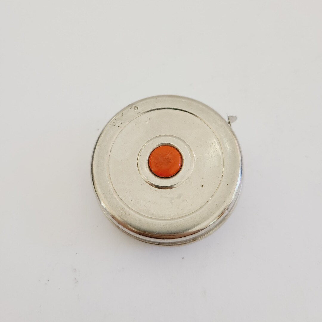 Vintage 1950's Retractable 79"/200cm Steel Measuring Tape, Made in ...