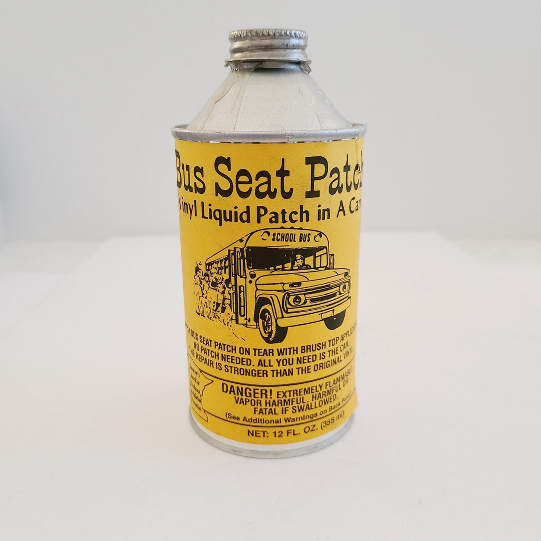Vintage Bus Seat Patch Can: Minnesota Collectible Display - Etsy
