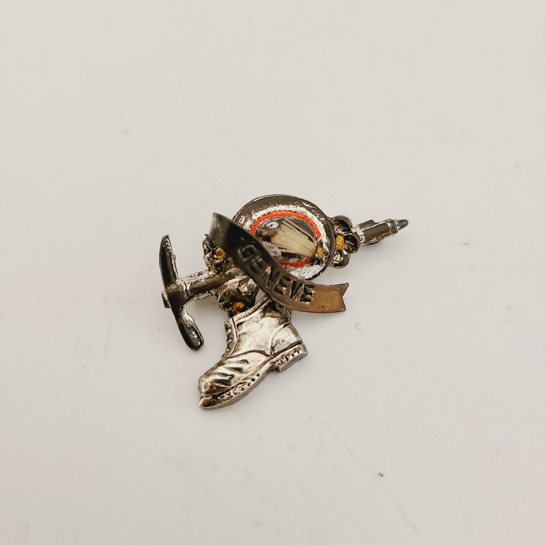 Vintage Circa 1940's German Bavarian Alpine Pin, for Alpine Hat ...
