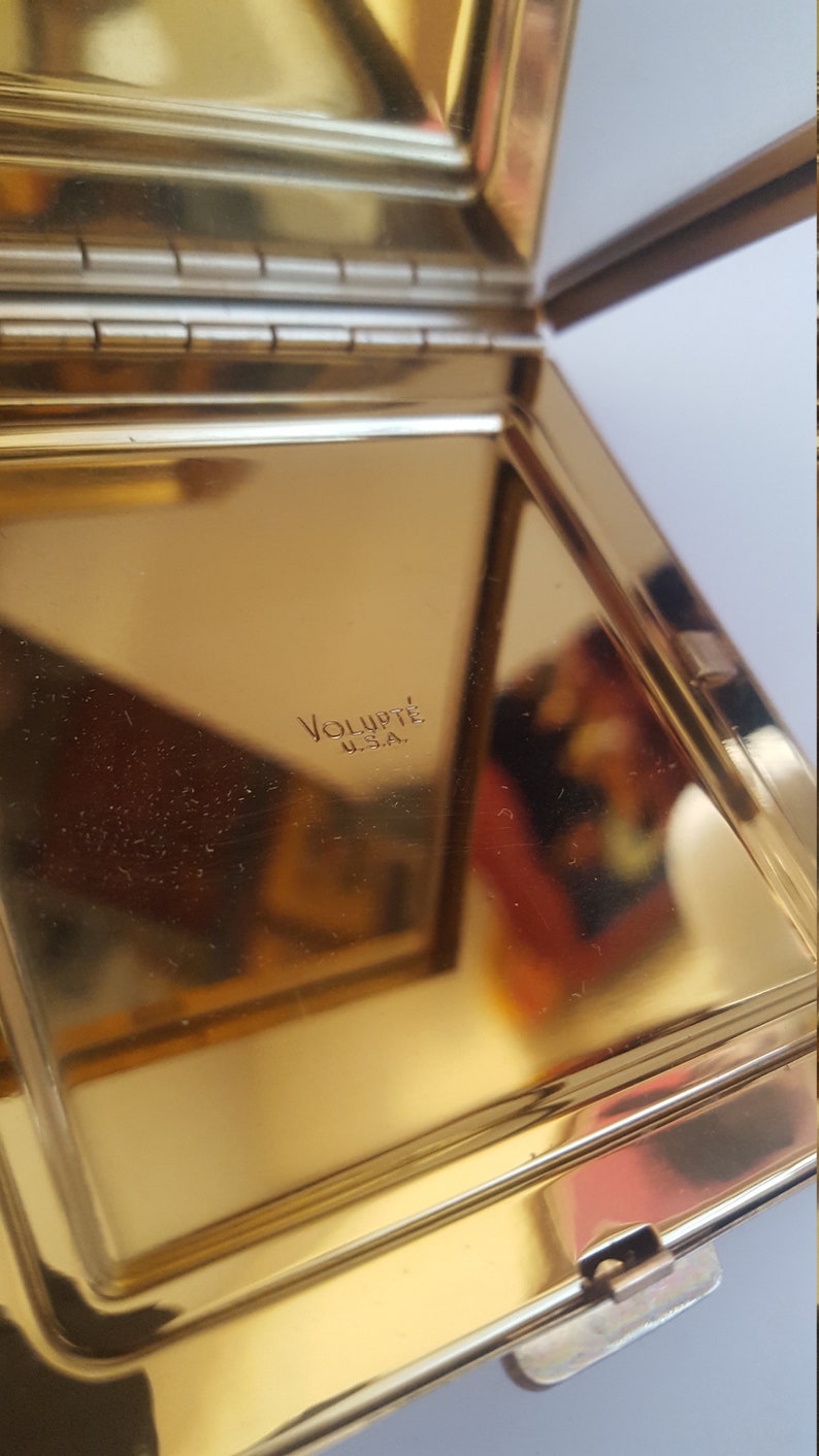 Vintage Circa 1950's Volupte Compact Unused Condition - Etsy