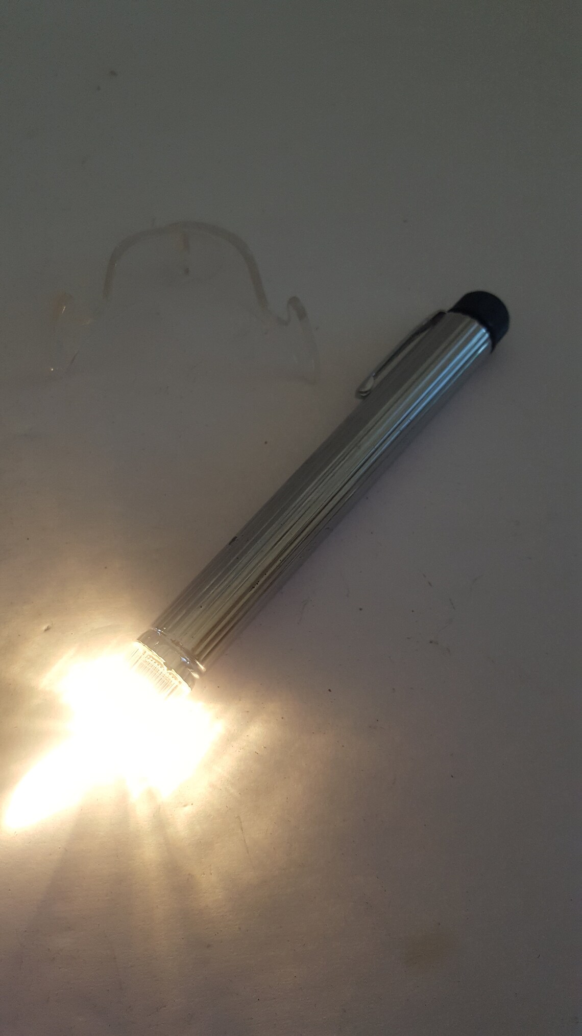 Vintage Circa 1960's Chrome Penlight With Clear Tip and - Etsy