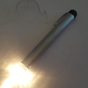 Vintage Circa 1960's Chrome Penlight With Clear Tip and - Etsy