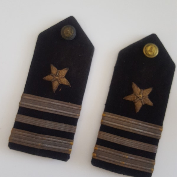 Navy Shoulder Boards - Etsy