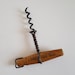 Antique Wire & Wood Corkscrew - Old Hickory Whiskey Barware - Etsy