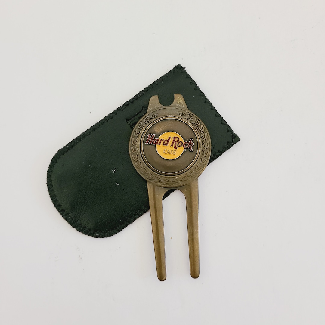 Vintage Circa 1990's Hard Rock Cafe Golf Design Divot Tool With ...