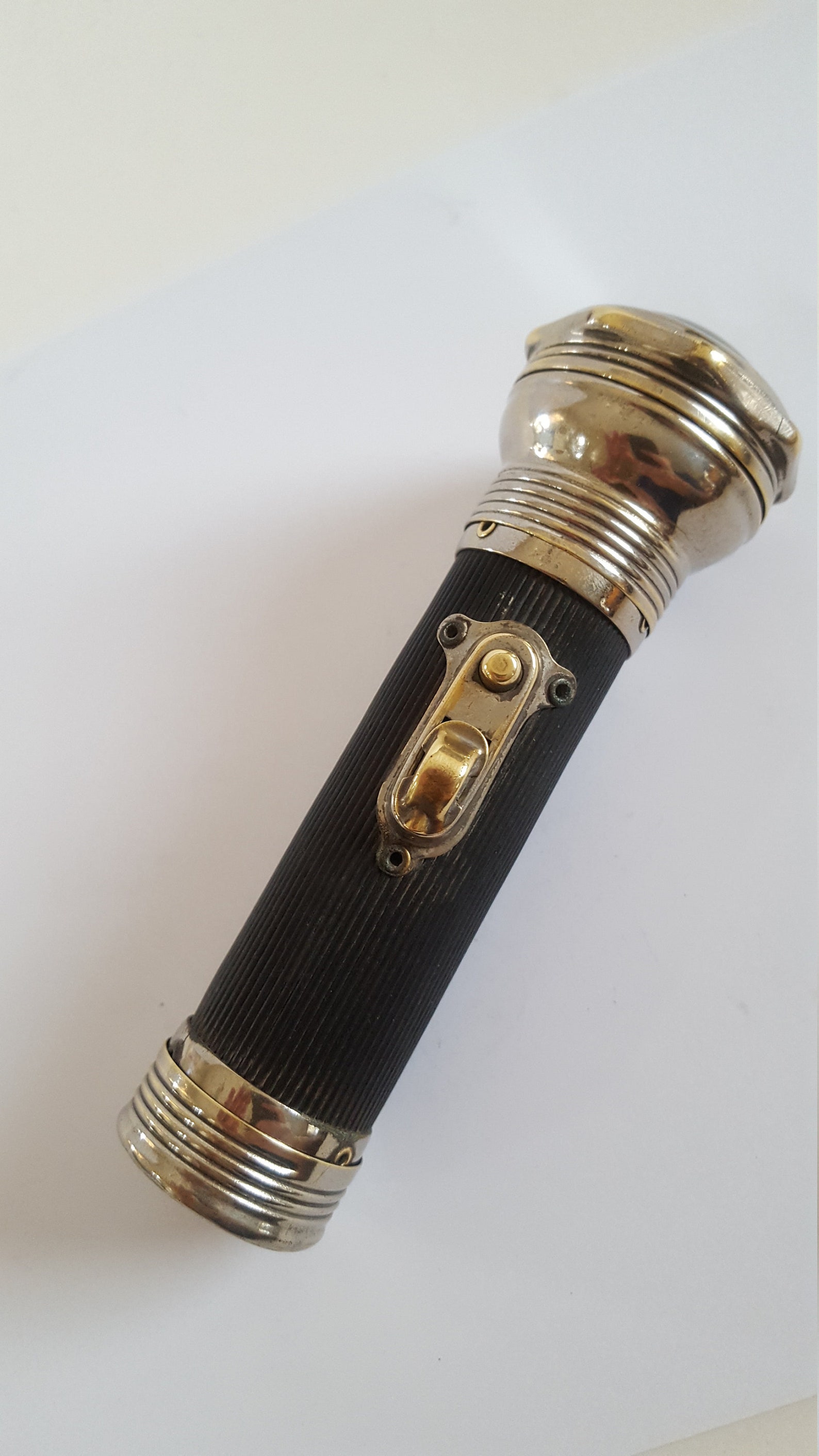 Antique circa 1920 Uneedit baby flashlight takes 2 | Etsy