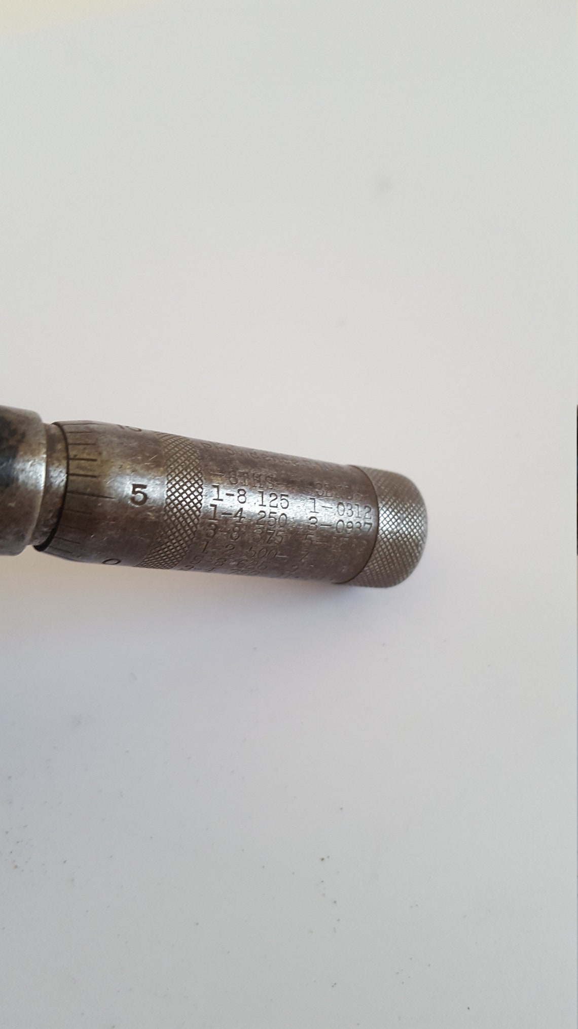 Antique J.T. Slocomb Co. 1 Micrometer Patent Date April | Etsy