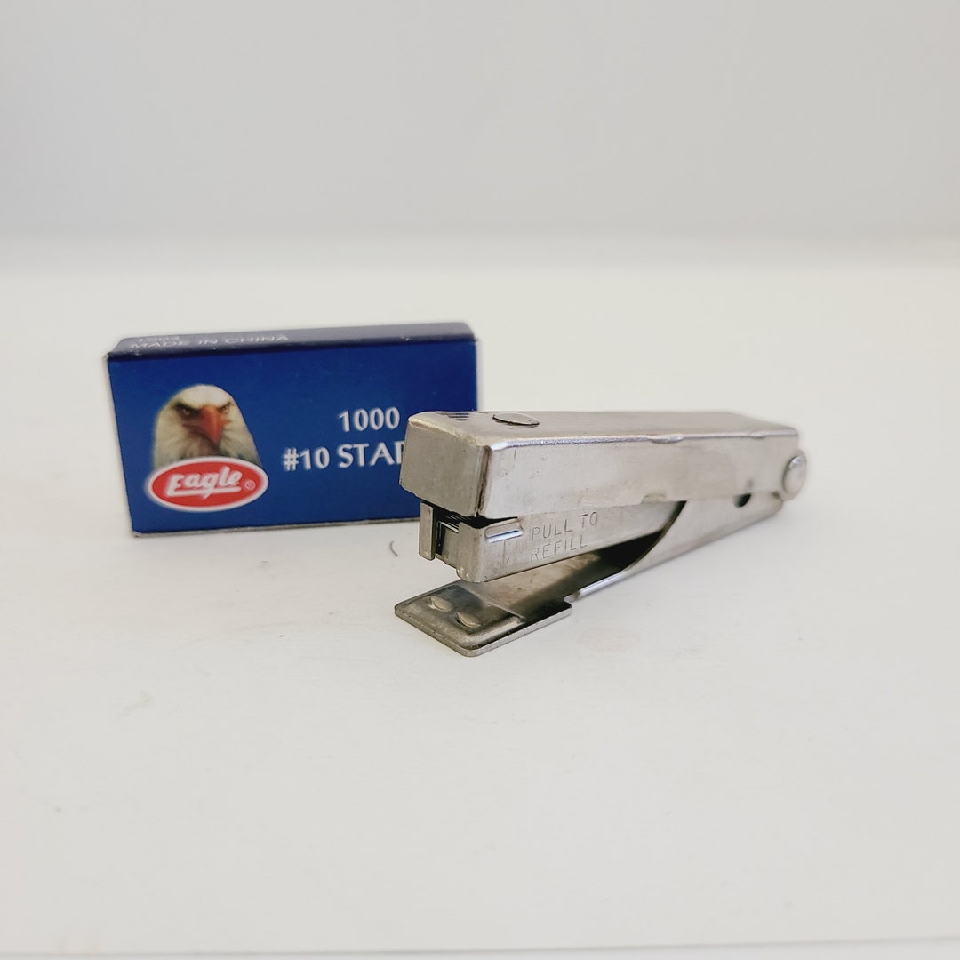 Vintage Circa 1970's-1980's Unmarked tot 50 Style Mini Stapler With ...