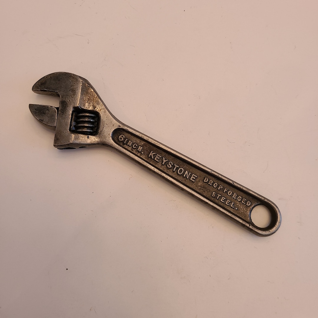 Antique Circa 1920's Keystone Mfg. Co. 6 Inch Adjustable Wrench ...
